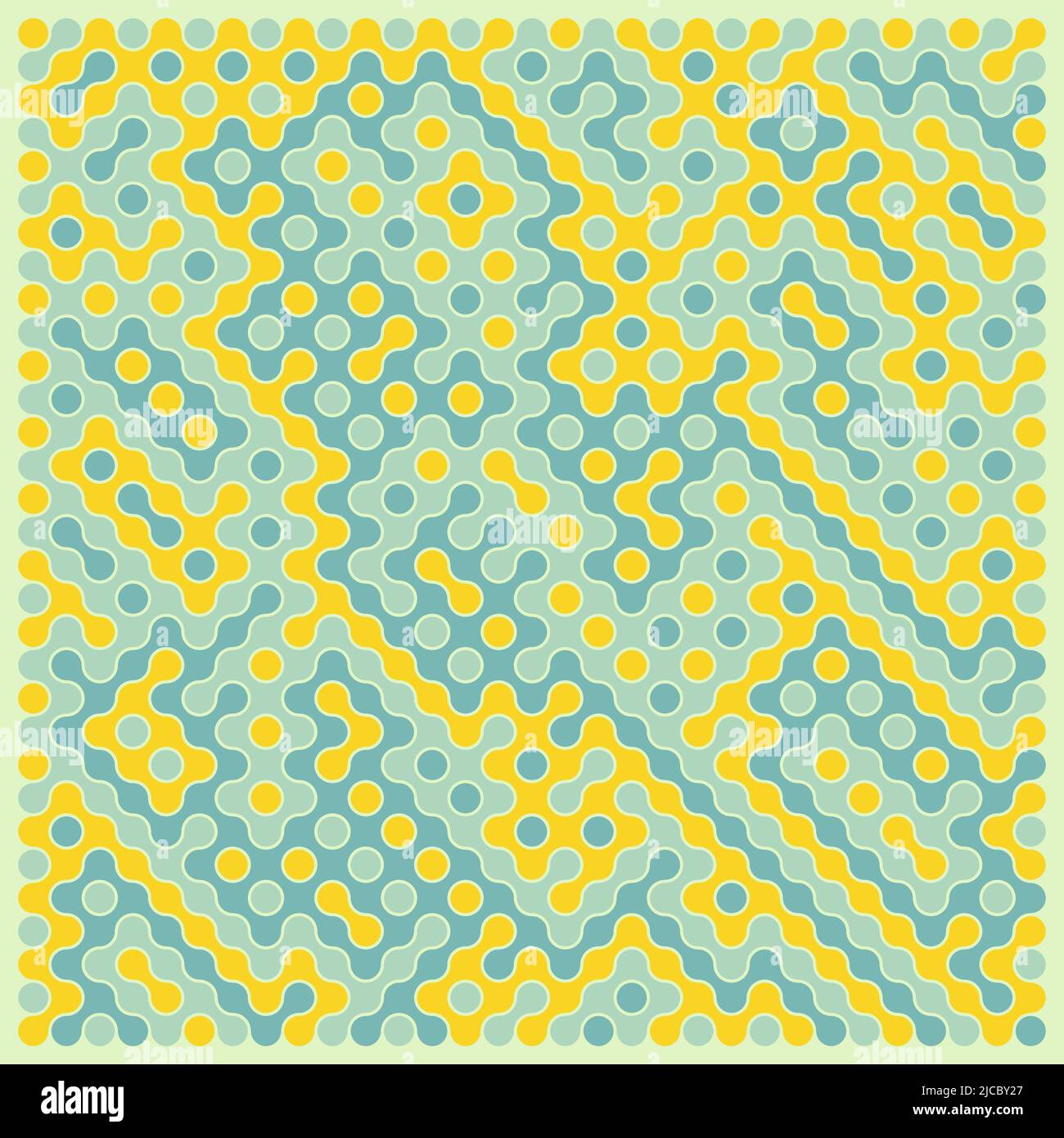 Random color rounded truchet tiling illustration Stock Vector Image ...