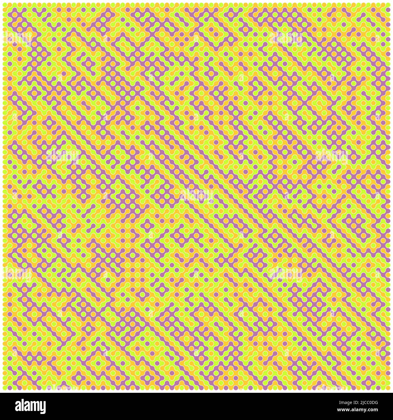 Random color rounded truchet tiling illustration Stock Vector Image ...