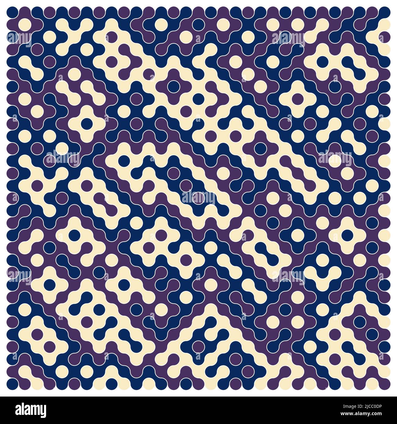 Random color rounded truchet tiling illustration Stock Vector Image & Art - Alamy