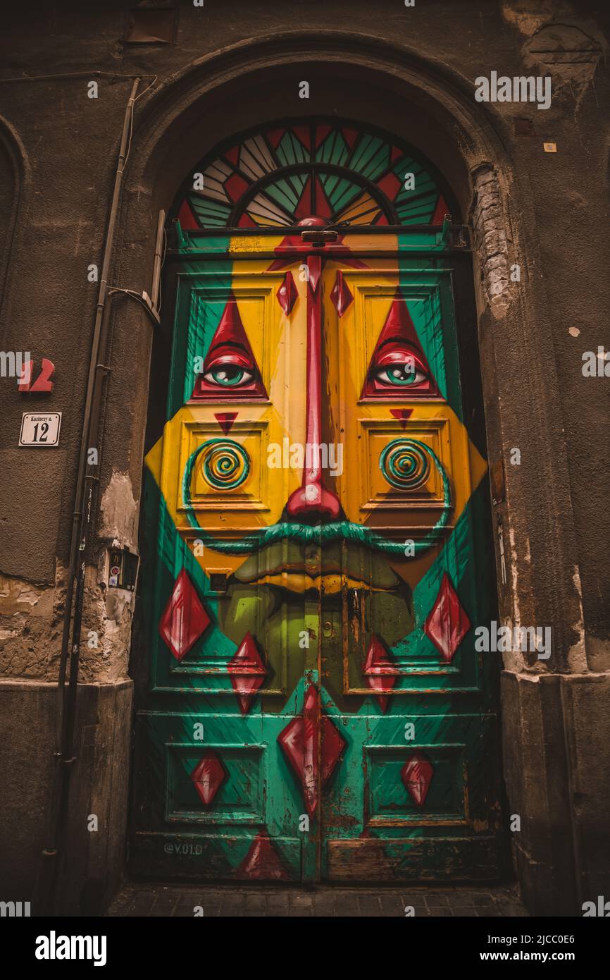 Graffiti create by VOID artist Stock Photo - Alamy