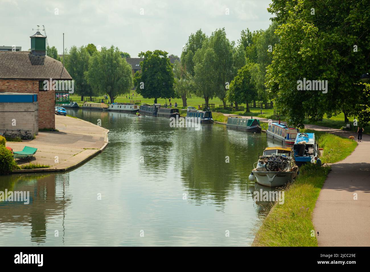 Spring day on river Cam in Cambridge, England Stock Photo - Alamy