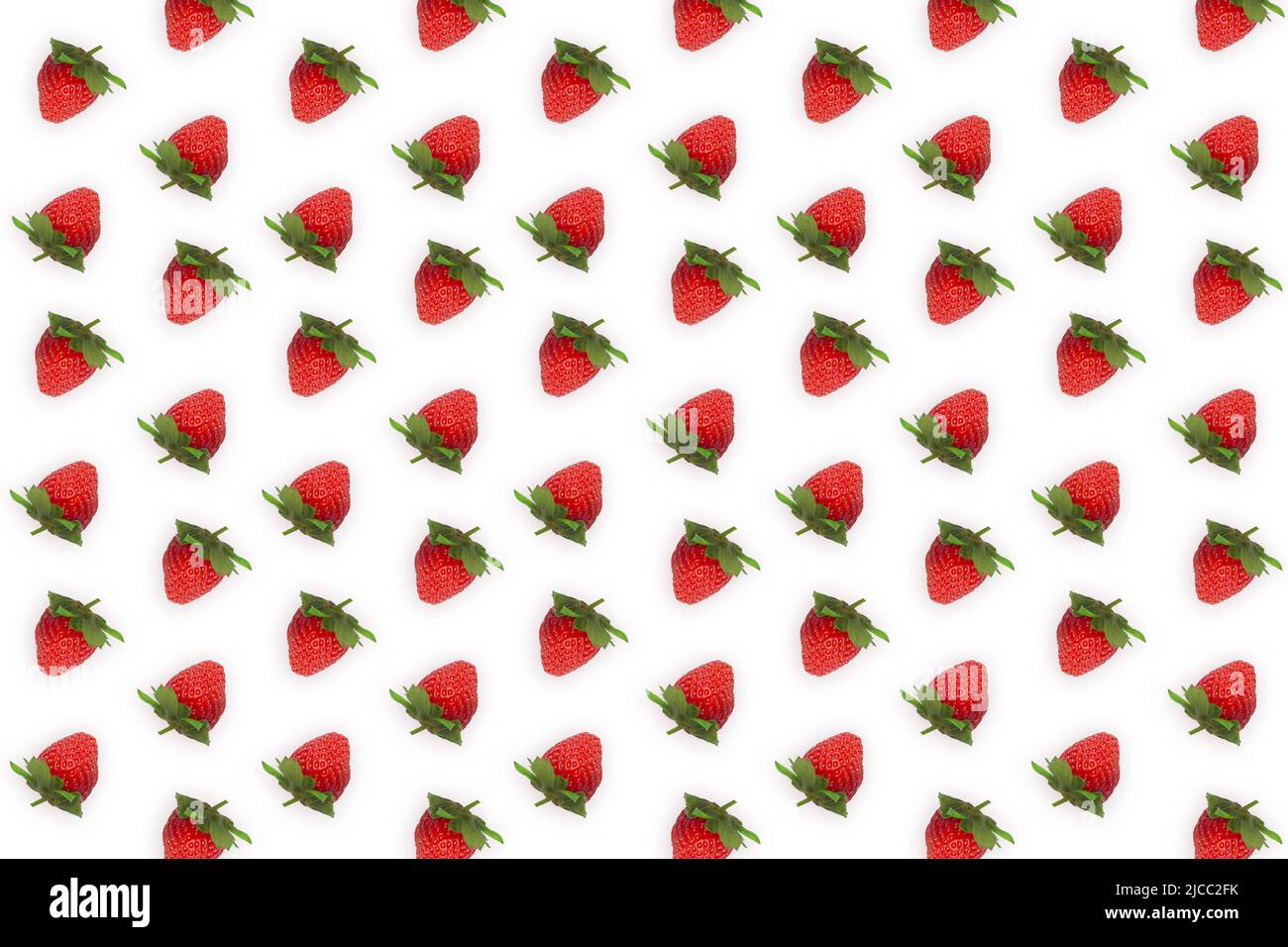 Pattern of natural delicious strawberries, red berry fruit with a seed ...