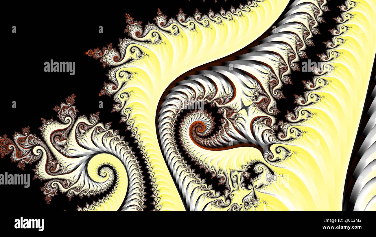 Abstract Computer Generated Fractal Design A Fractal Is A Never Ending Pattern Fractals Are