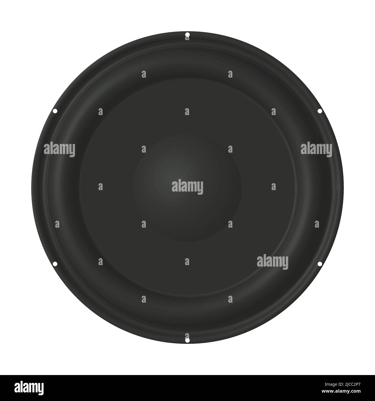 Sound radio speaker subwoofer Stock Vector Images - Alamy