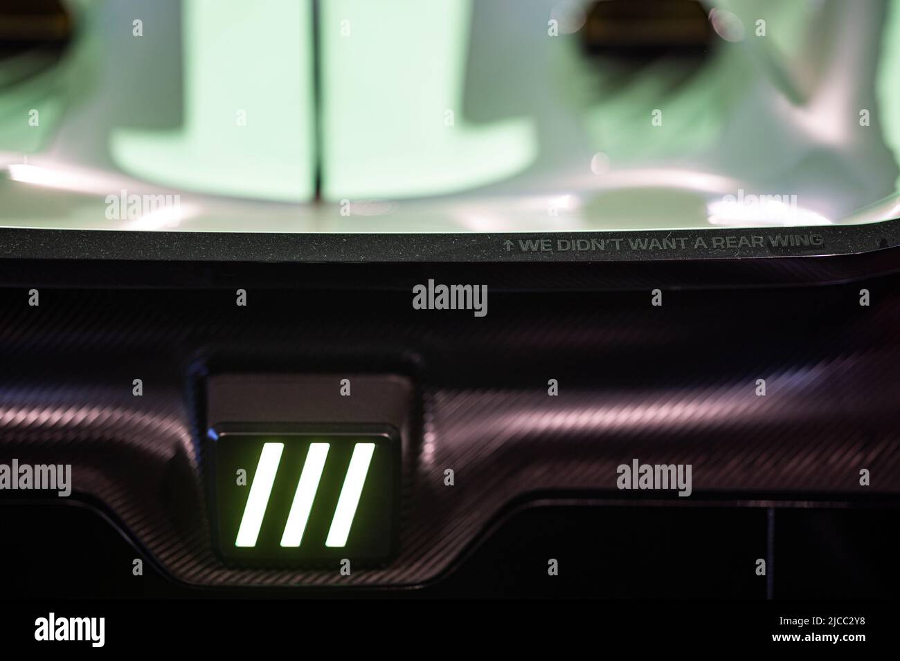 Stand Peugeot, 9x8 during the 2022 24 Hours of Le Mans, 3rd round of ...