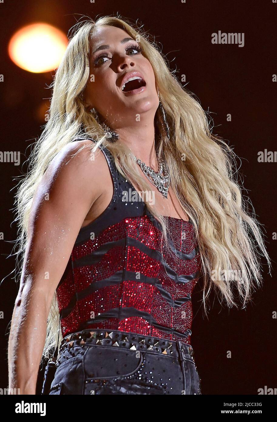 Nashville, Tennessee, USA. 11th June, 2022. Carrie Underwood. 2022 CMA ...
