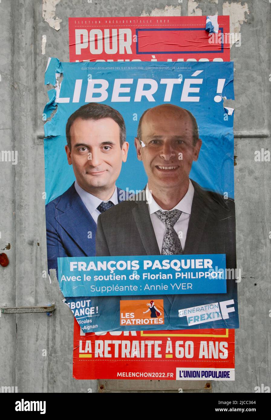 A poster of Francois Pasquier Stock Photo - Alamy