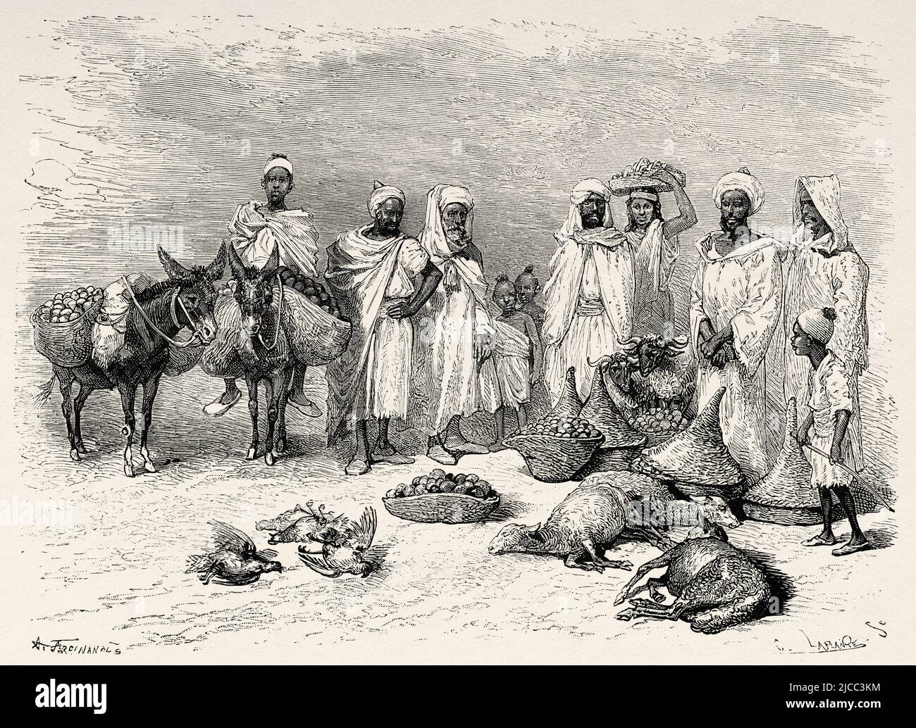 Supply of food that the tribes of the countryside are obliged to give ...