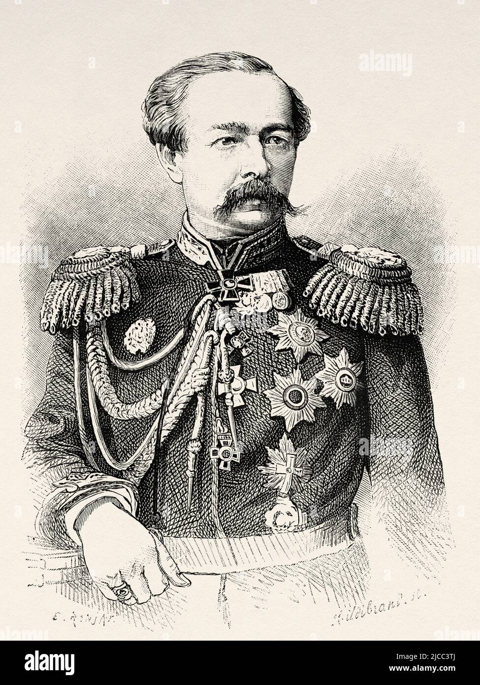Russian general 1800s hi-res stock photography and images - Alamy