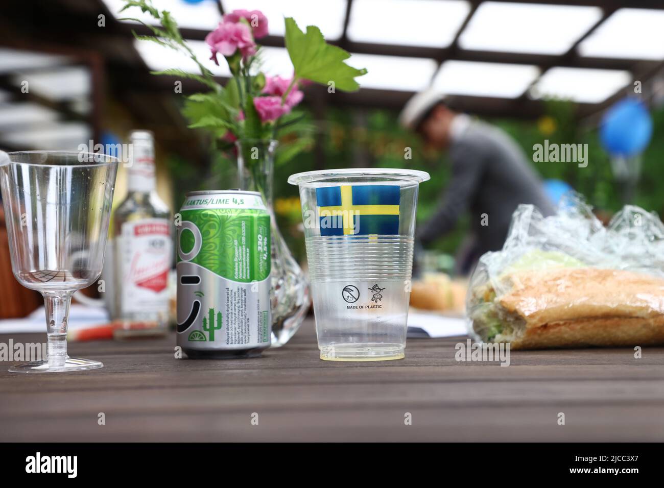 Happy students during Friday's graduation (In Swedish: Studenten) in ...