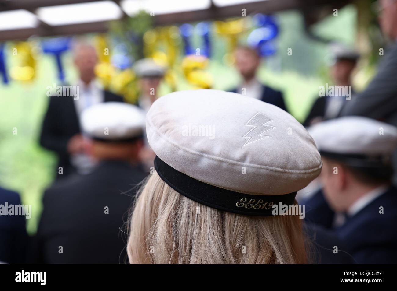 Happy students during Friday's graduation (In Swedish: Studenten) in ...