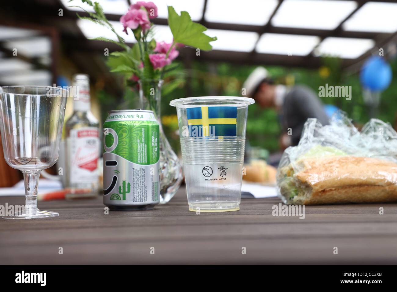 Happy students during Friday's graduation (In Swedish: Studenten) in ...