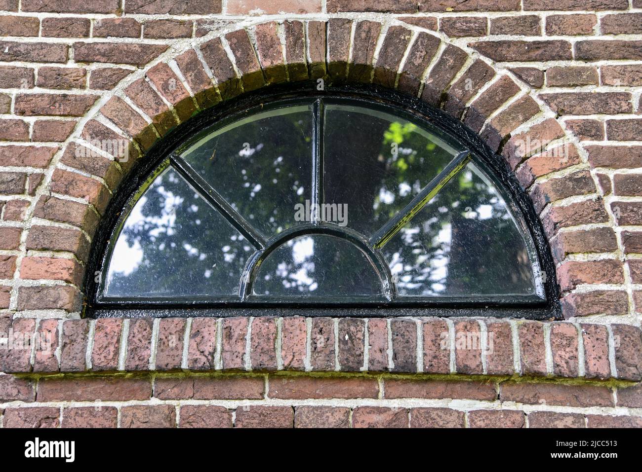 Den Helder, Netherlands, May 2022. Close up of traditional windows in ...