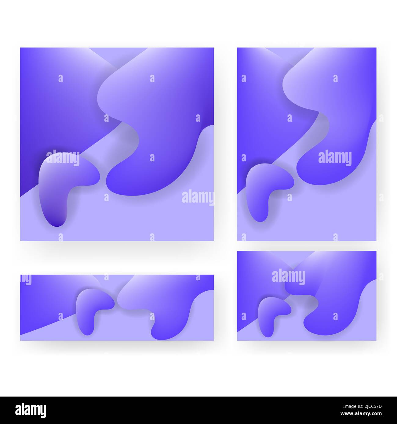 purple liquid 3d design business template Stock Vector Image & Art - Alamy