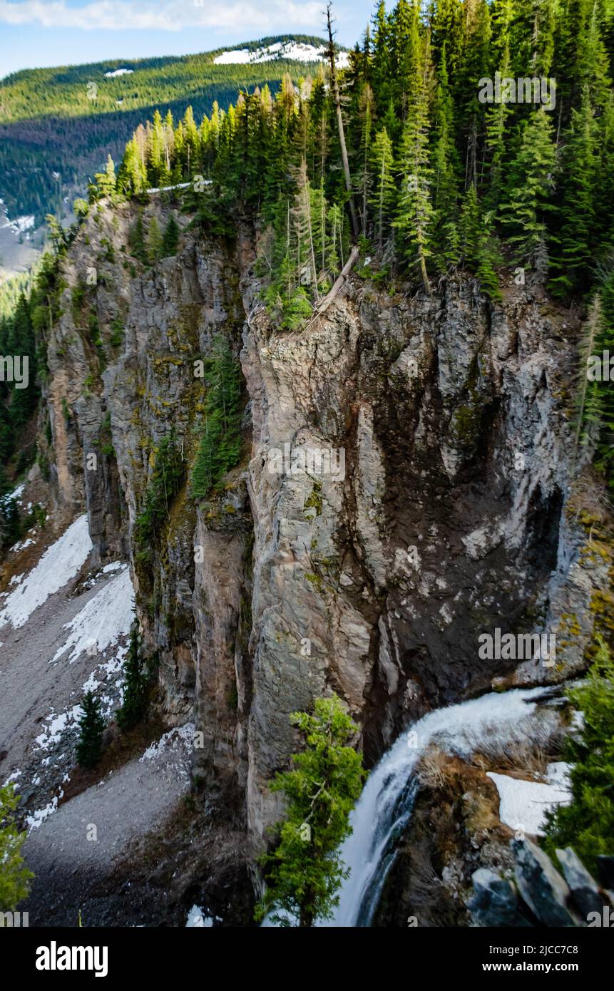 Clear Creek Falls, Wenatchee National Forest. Rainier National Park ...