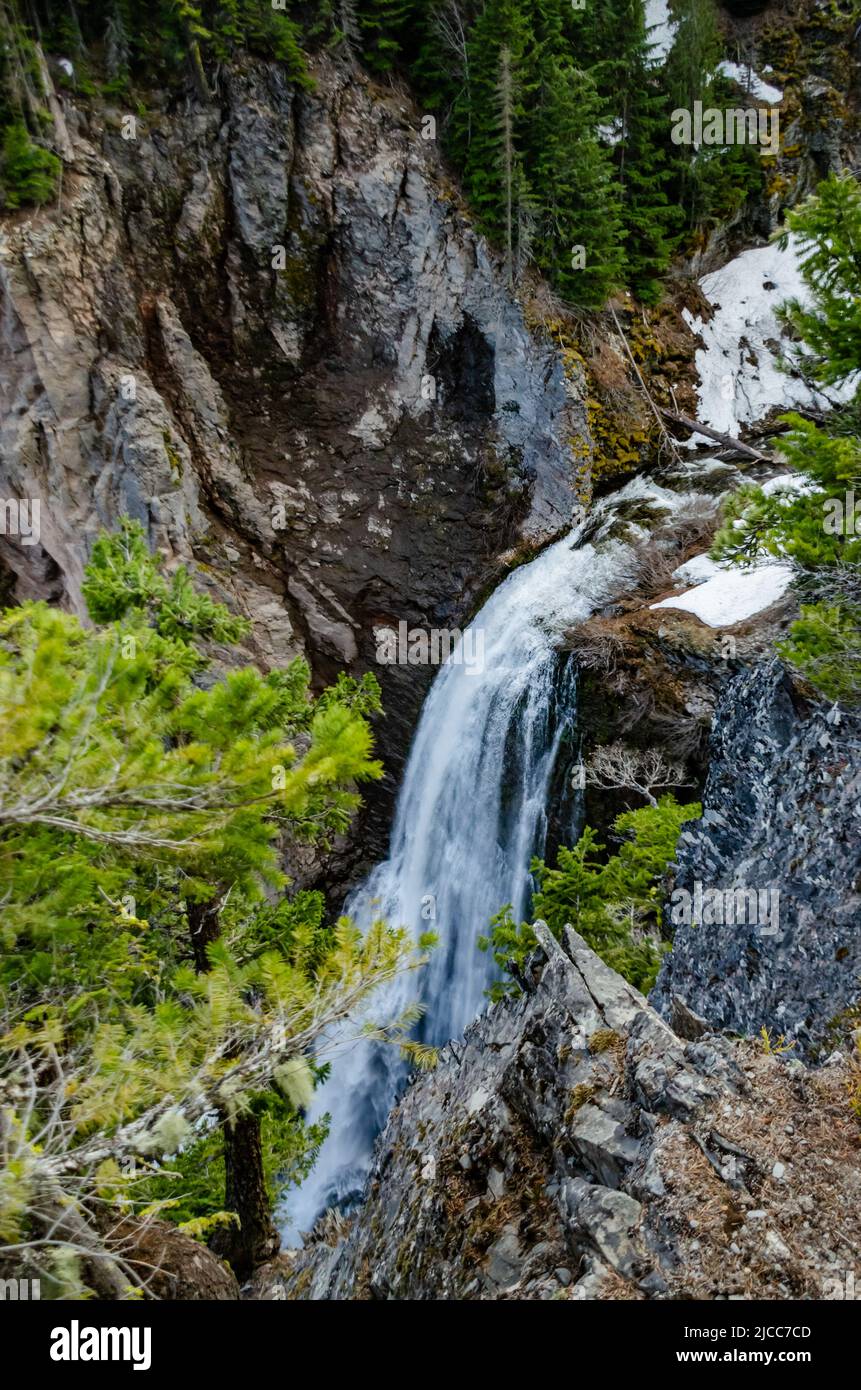 Clear Creek Falls, Wenatchee National Forest. Rainier National Park ...