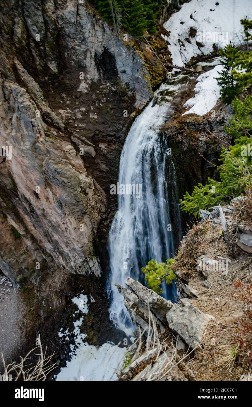 Clear Creek Falls, Wenatchee National Forest. Rainier National Park ...