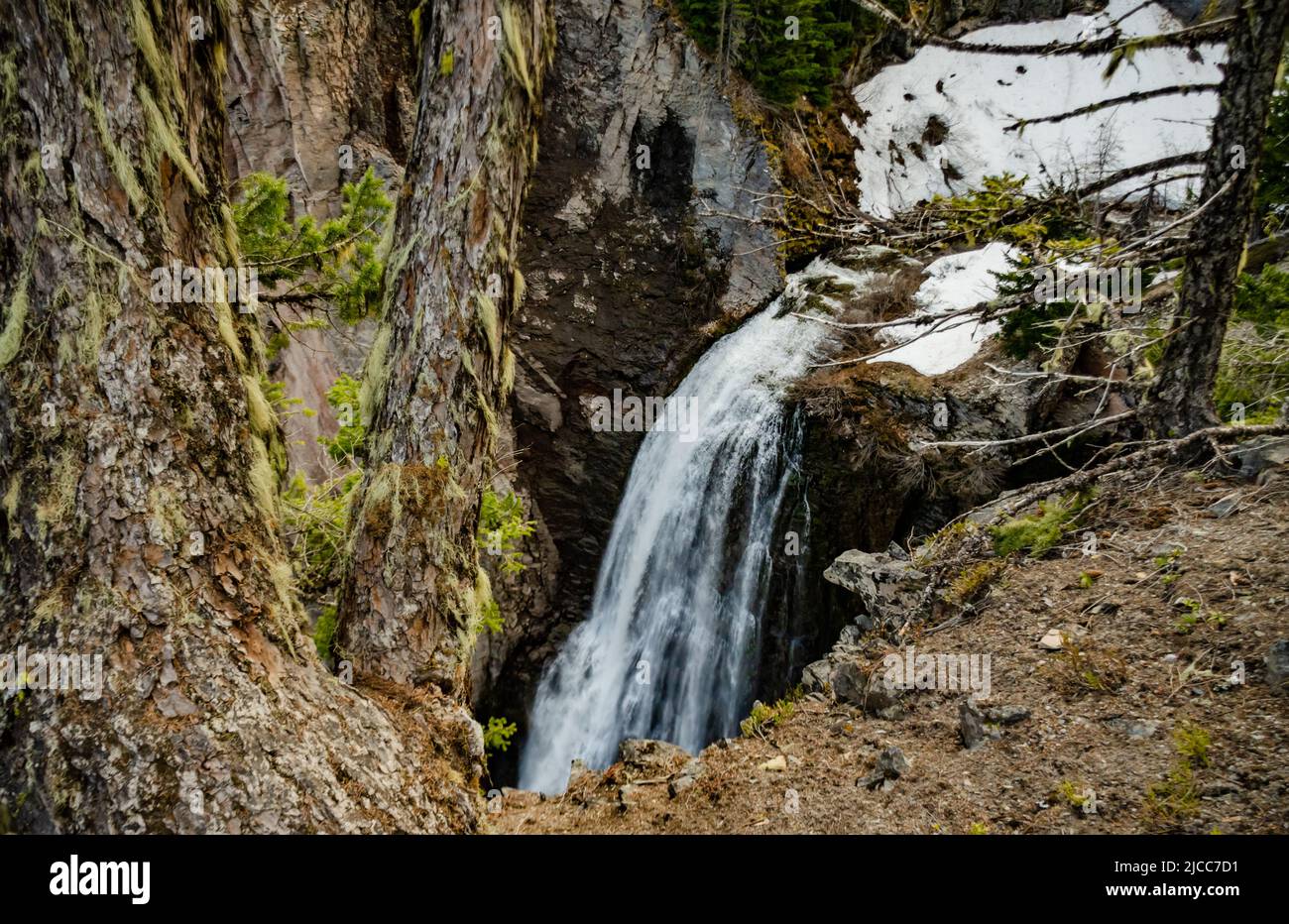 Clear Creek Falls, Wenatchee National Forest. Rainier National Park ...