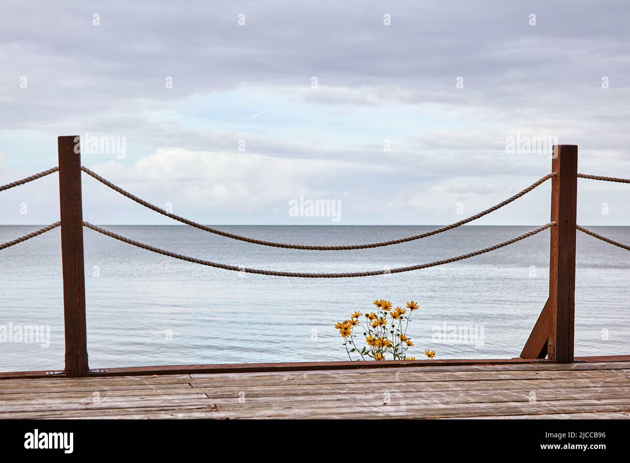 Rope railings hi-res stock photography and images - Alamy