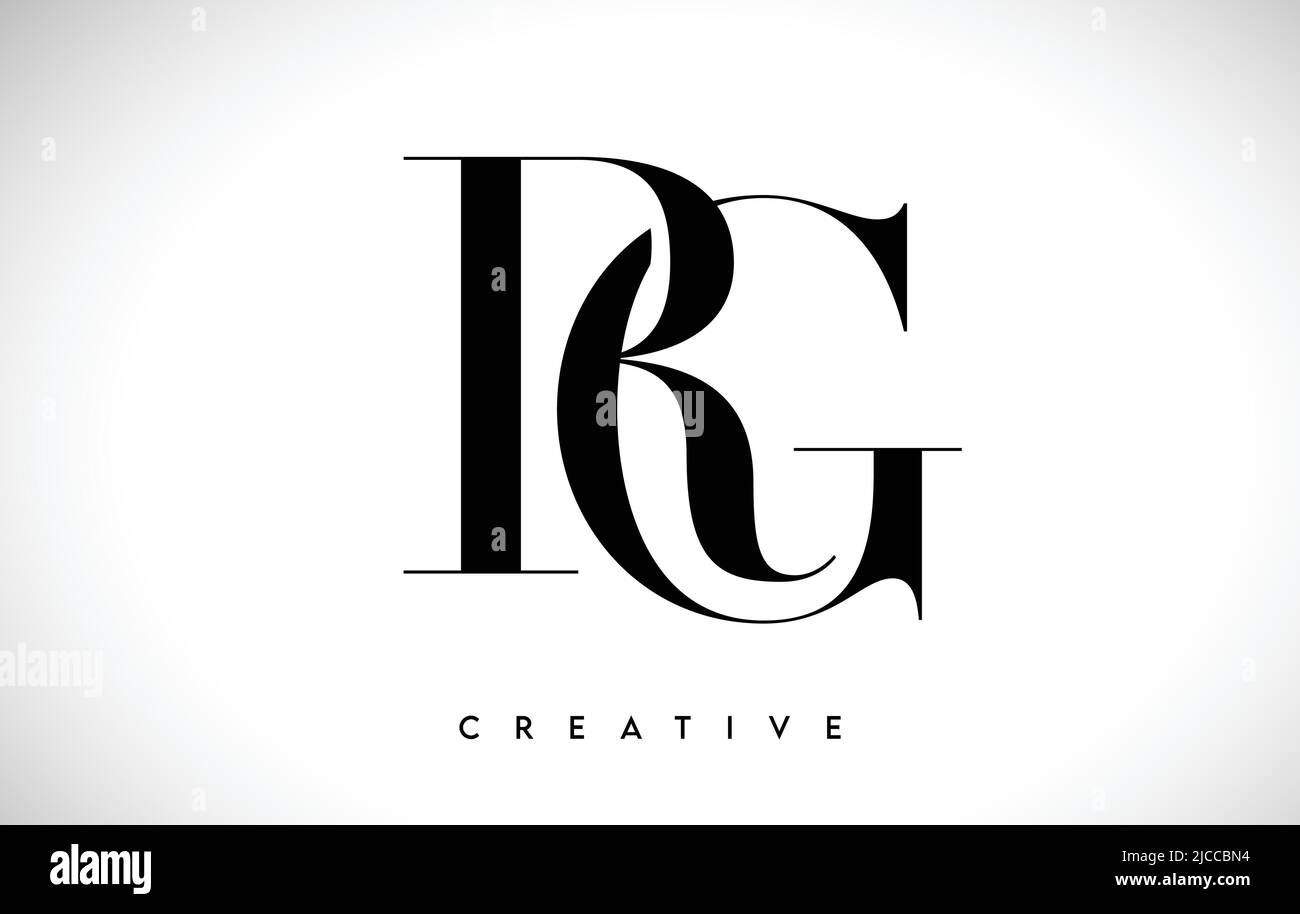Rg letter logo Stock Vector Images - Alamy