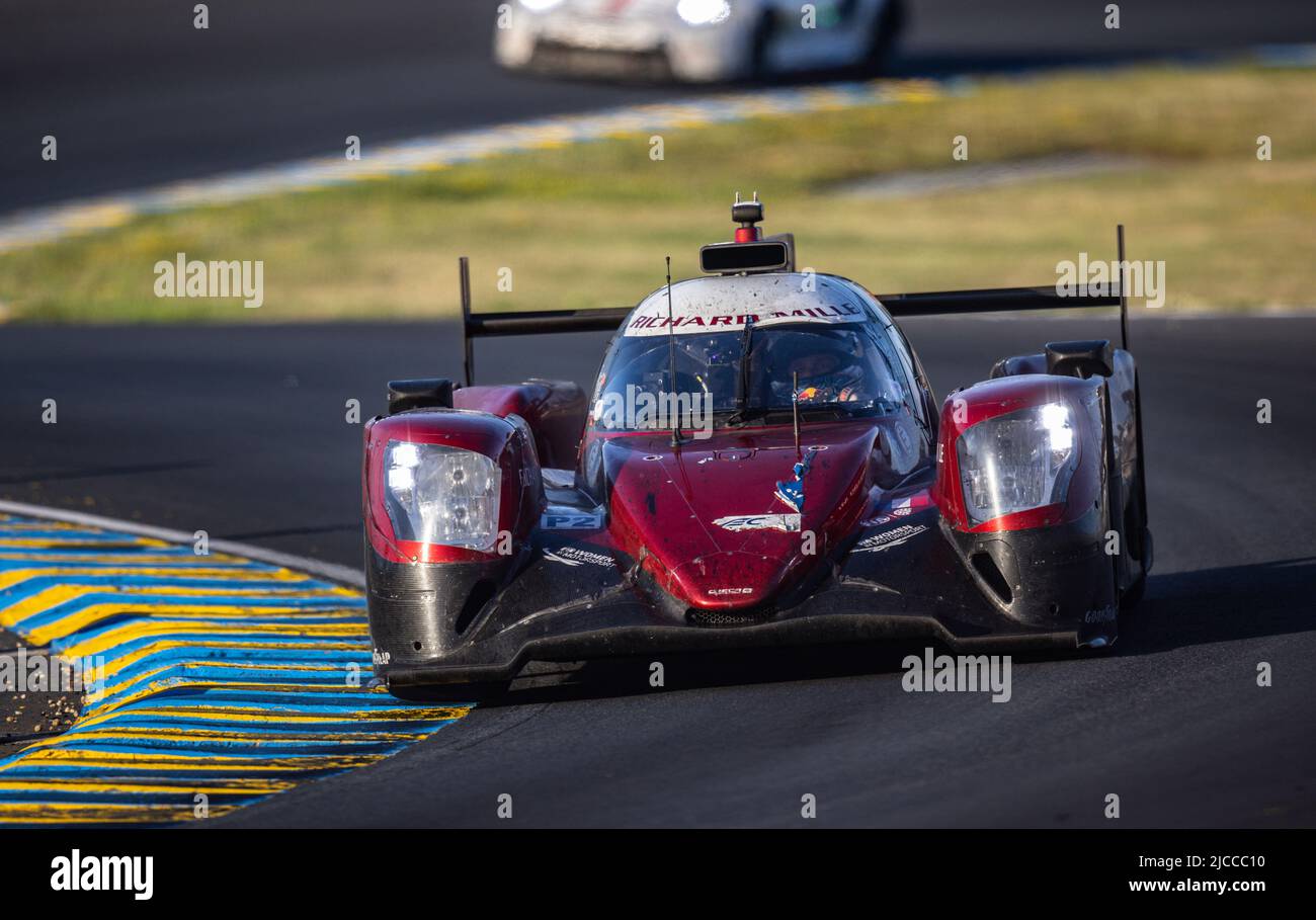 Le Mans, France. 12th June, 2022. 01 WADOUX Lilou (fra), OGIER ...