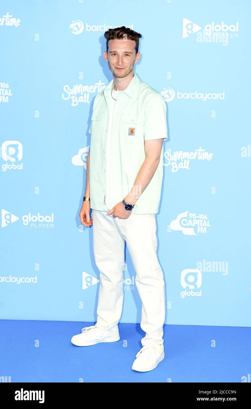 Niall Gray backstage during Capital's Summertime Ball at Wembley ...
