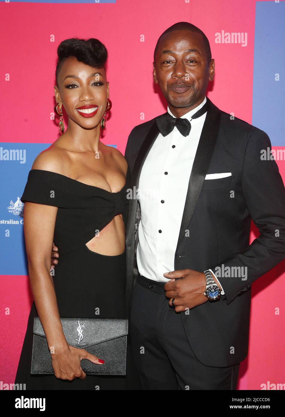 Los Angeles, Ca. 11th June, 2022. Clive Bingwa, Charmaine Bingwa, at ...