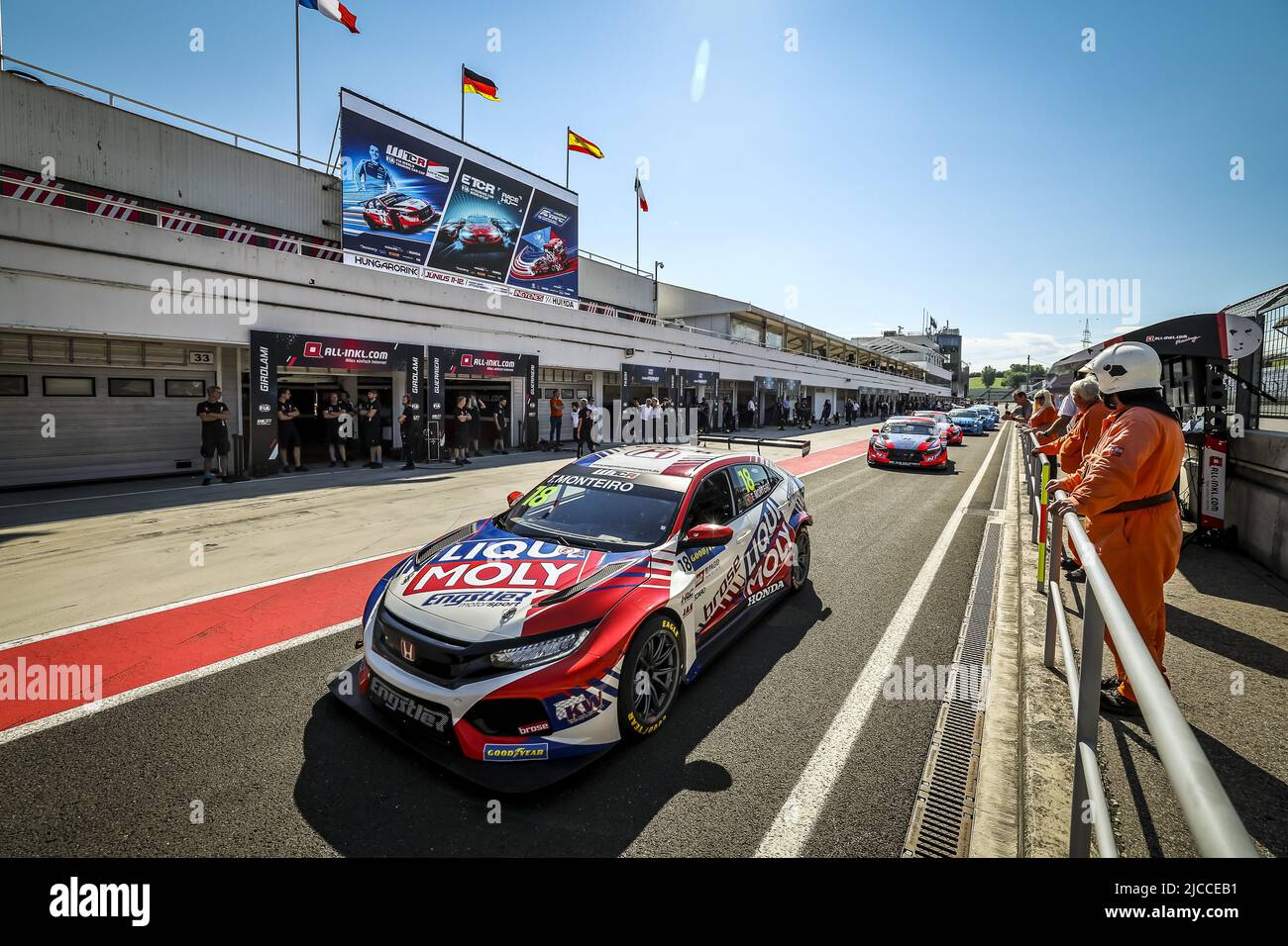 18 MONTEIRO Tiago (PRT), LIQUI MOLY Team Engstler, Honda Civic Type R ...