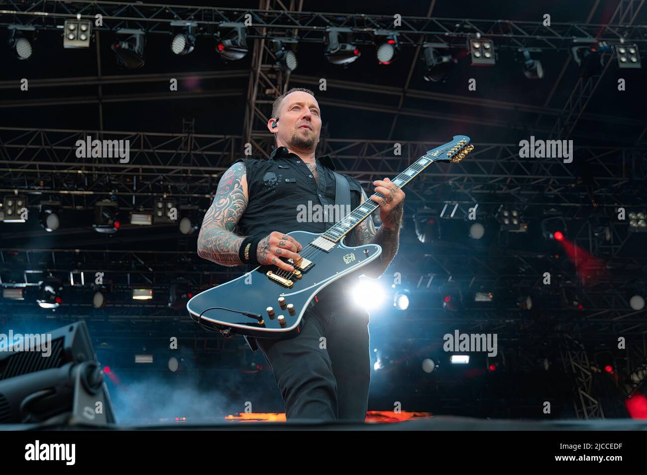 Bergen, Norway. 07th, June 2022. The Danish hard rock band Volbeat ...