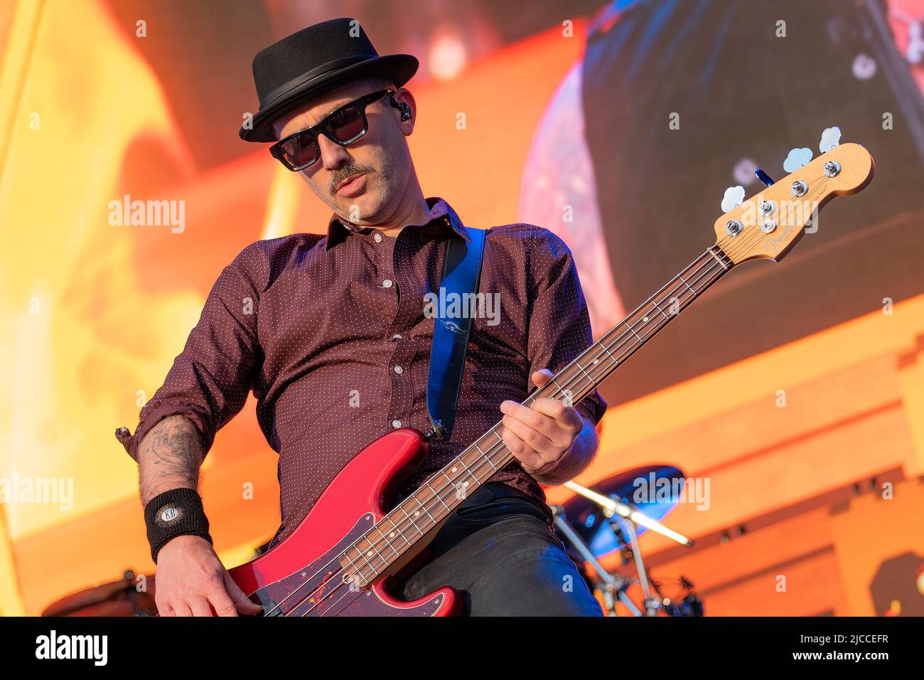 Bergen, Norway. 07th, June 2022. The Danish hard rock band Volbeat ...