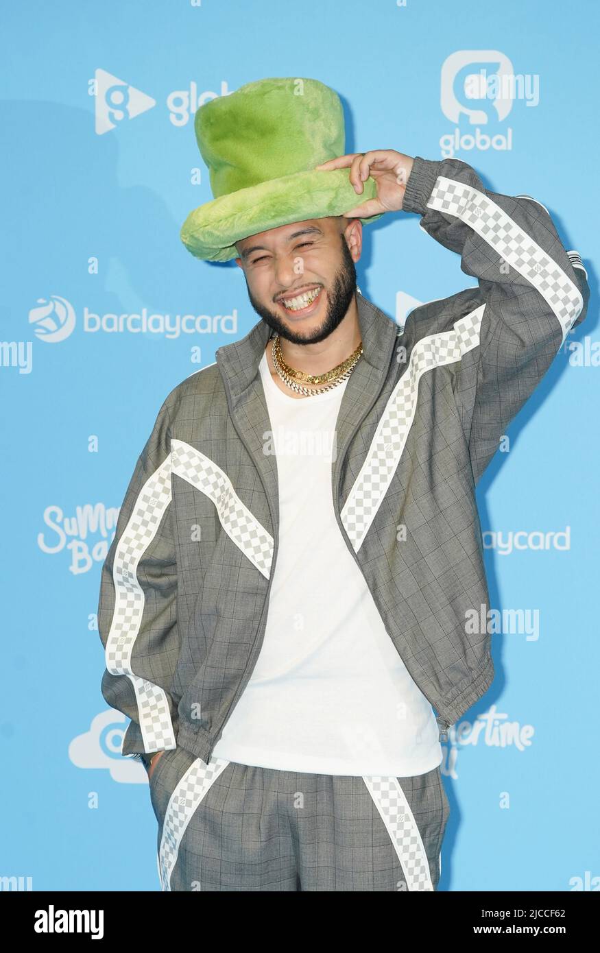 Jax Jones backstage during Capital's Summertime Ball with Barclaycard ...