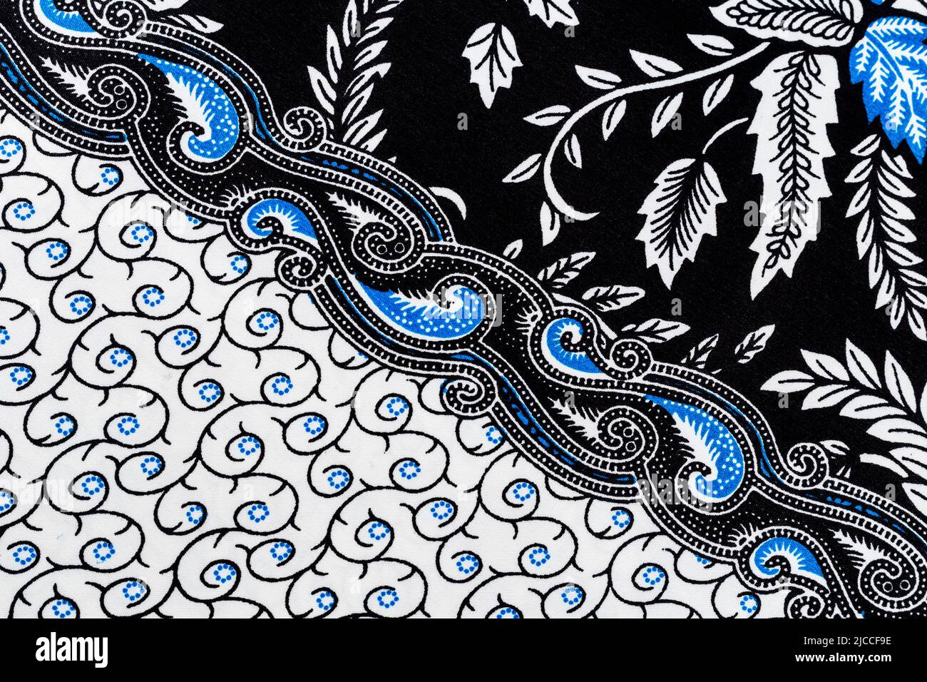 The Batik sarong pattern background in Thailand, traditional batik sarong in Asian Stock Photo ...