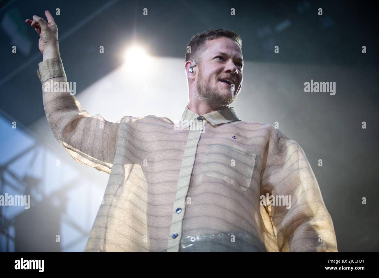 Imagine Dragons in concerto @ I-Days 2022, ippodromo La Maura Milano ...