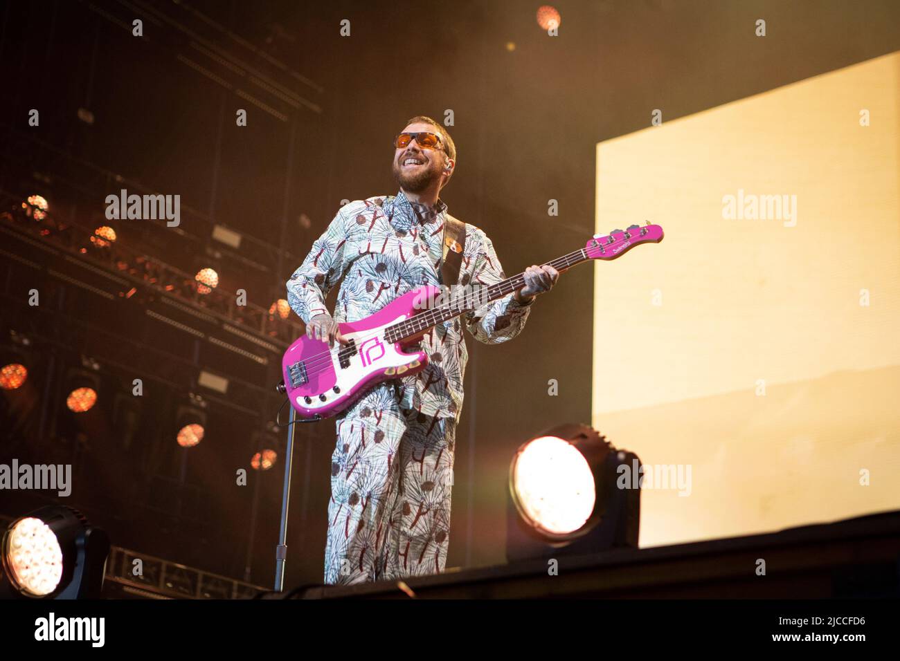 Imagine Dragons in concerto @ I-Days 2022, ippodromo La Maura Milano ...