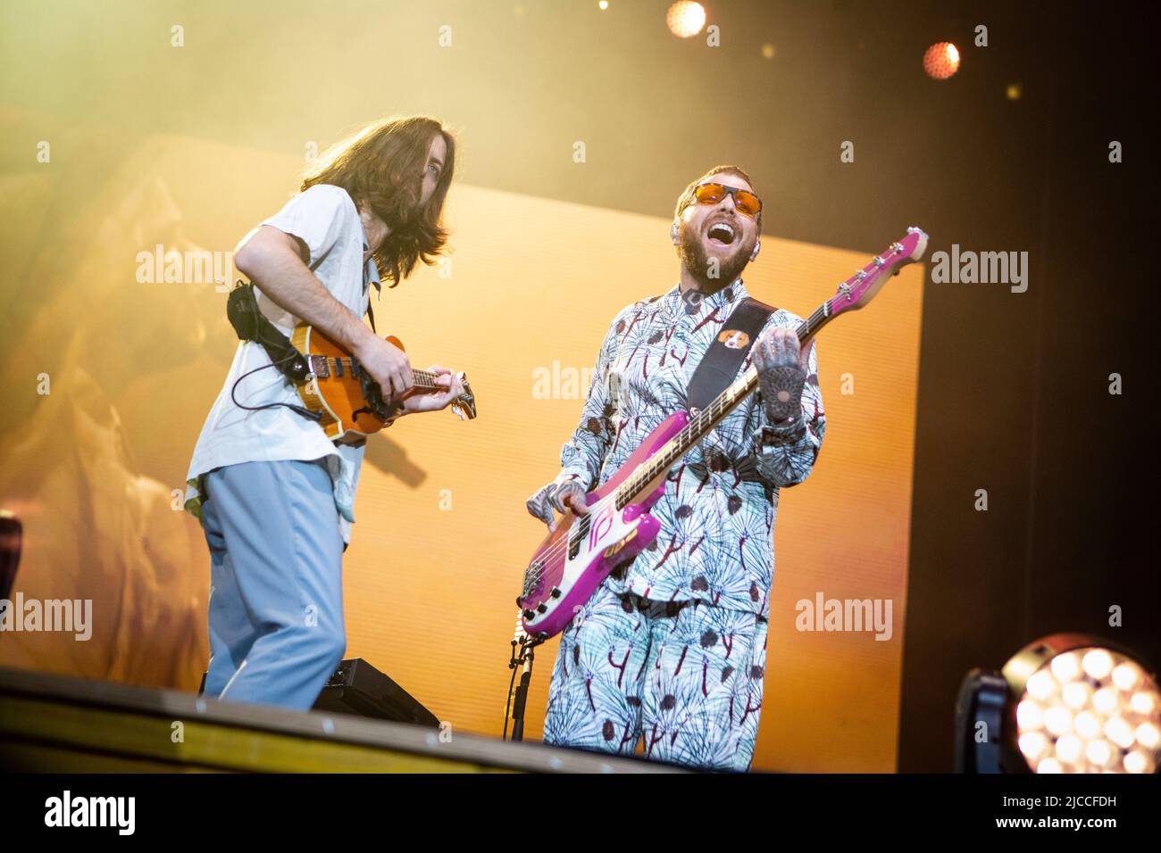 Imagine Dragons in concerto @ I-Days 2022, ippodromo La Maura Milano ...