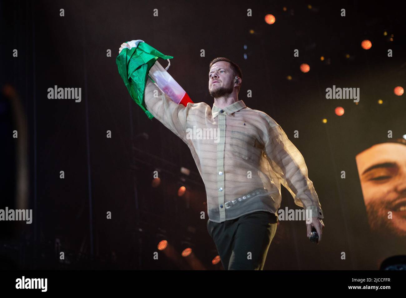 Imagine Dragons in concerto @ I-Days 2022, ippodromo La Maura Milano ...