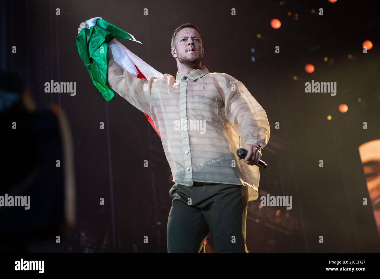 Imagine Dragons in concerto @ I-Days 2022, ippodromo La Maura Milano ...