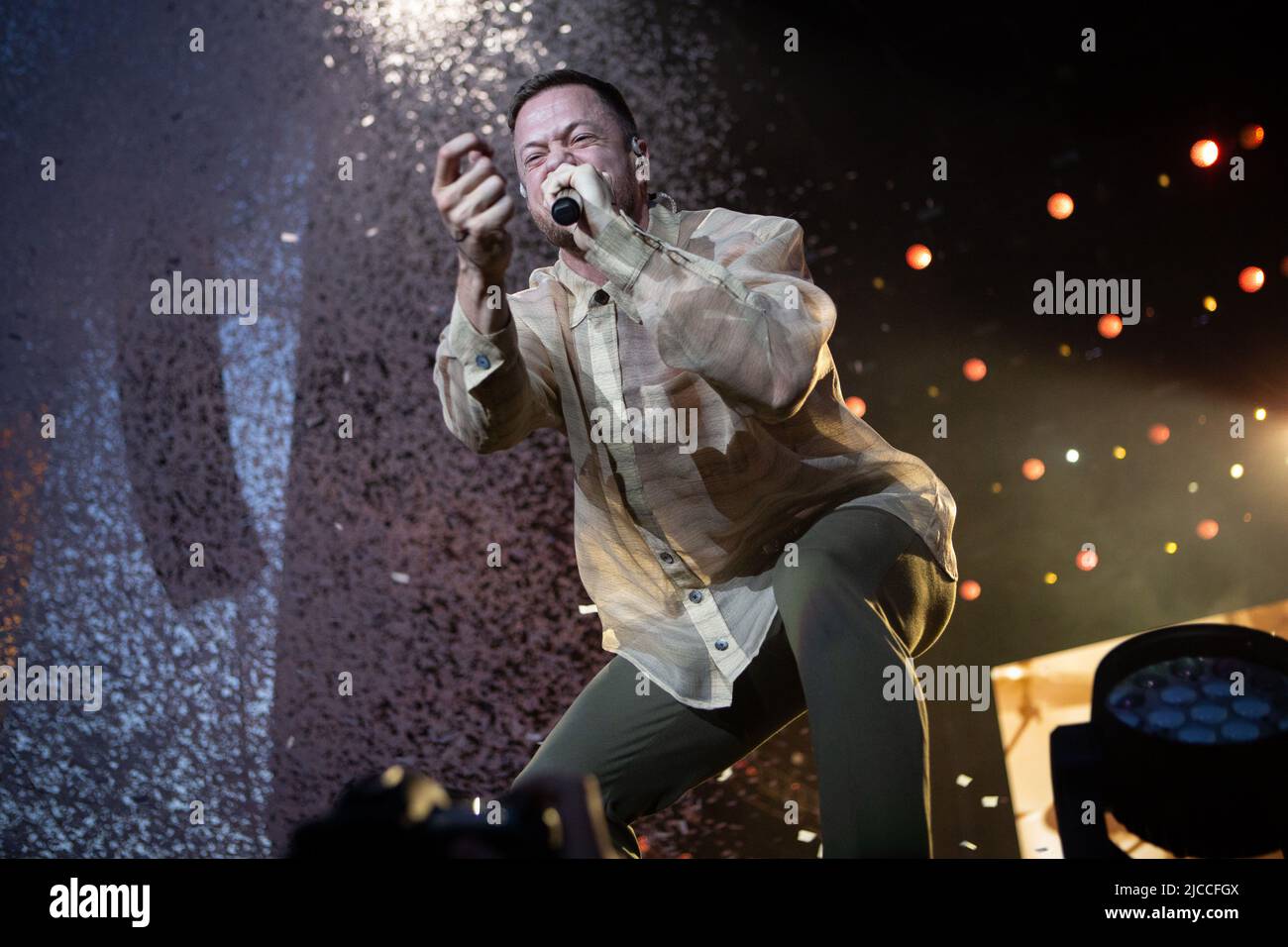 Imagine Dragons in concerto @ I-Days 2022, ippodromo La Maura Milano ...