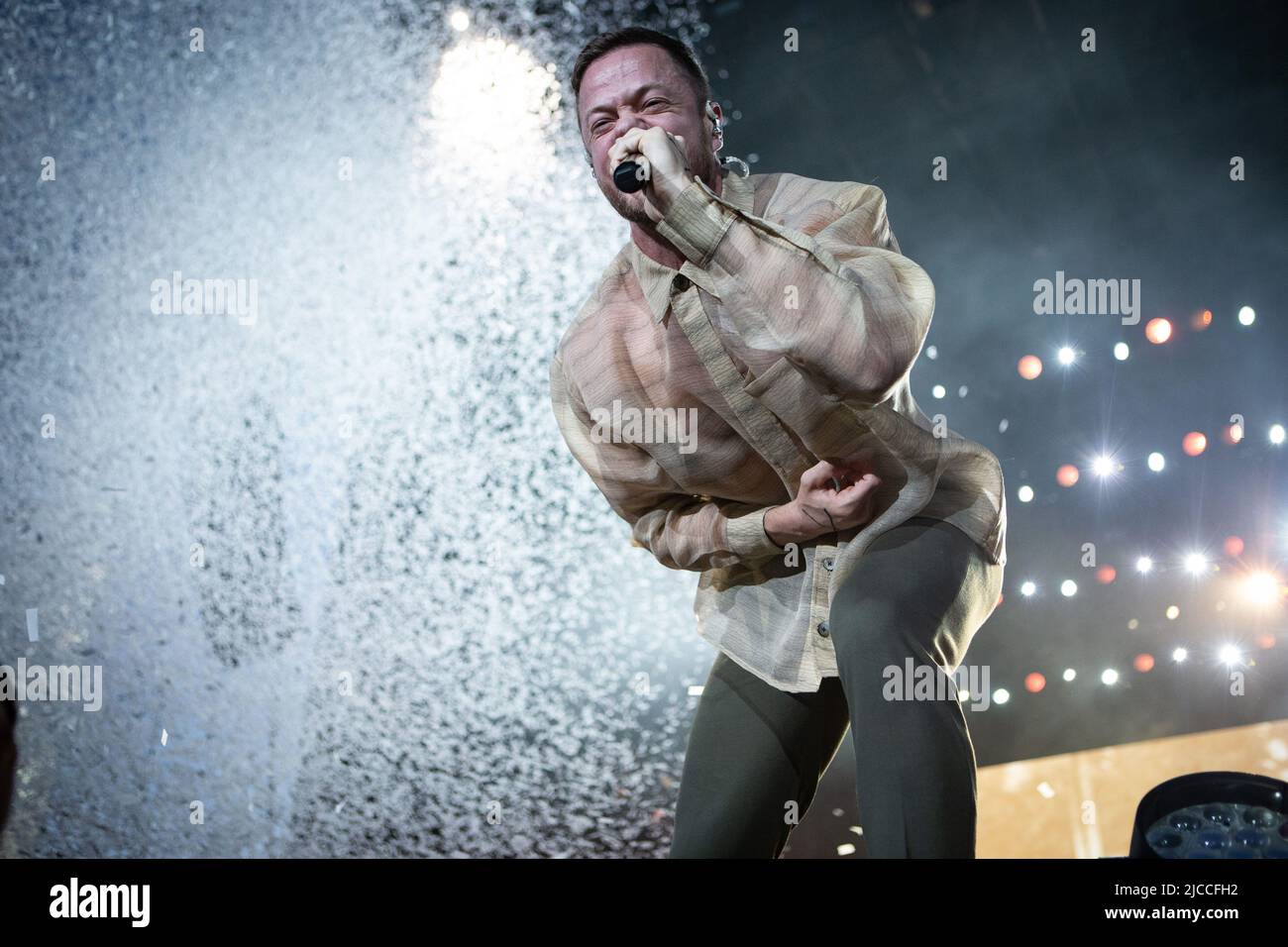 Imagine Dragons in concerto @ I-Days 2022, ippodromo La Maura Milano ...