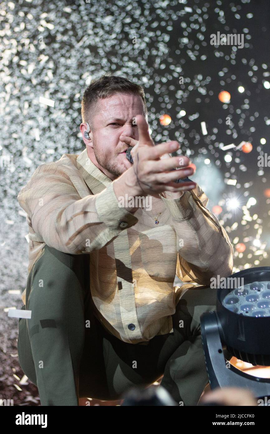 Imagine Dragons in concerto @ I-Days 2022, ippodromo La Maura Milano ...