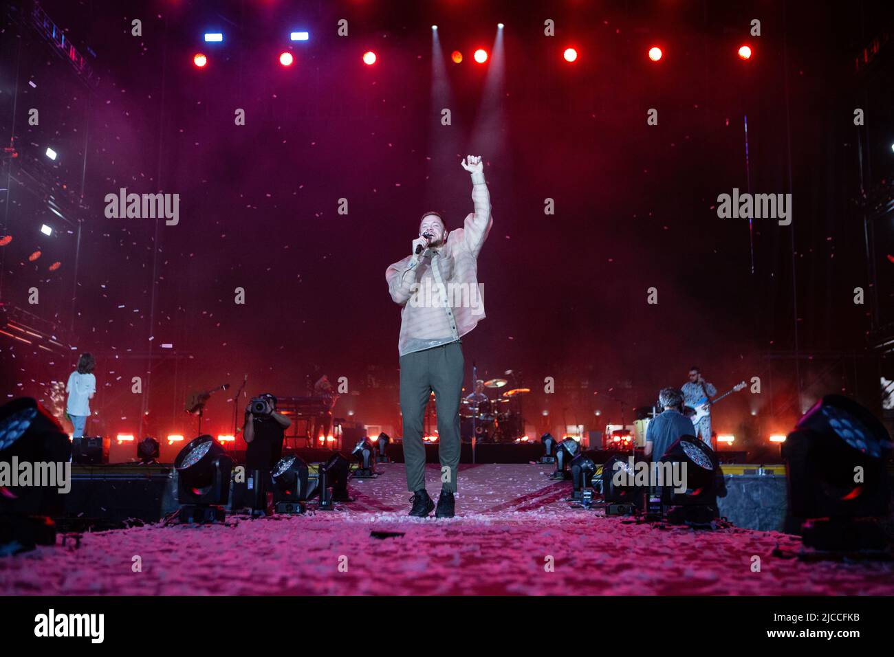 Imagine Dragons in concerto @ I-Days 2022, ippodromo La Maura Milano ...