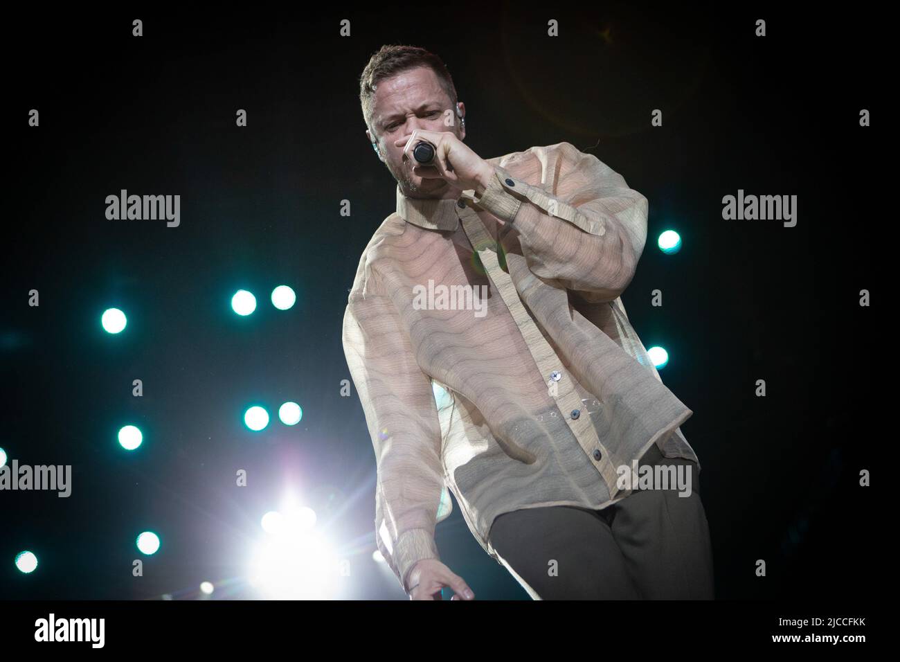 Imagine Dragons in concerto @ I-Days 2022, ippodromo La Maura Milano ...