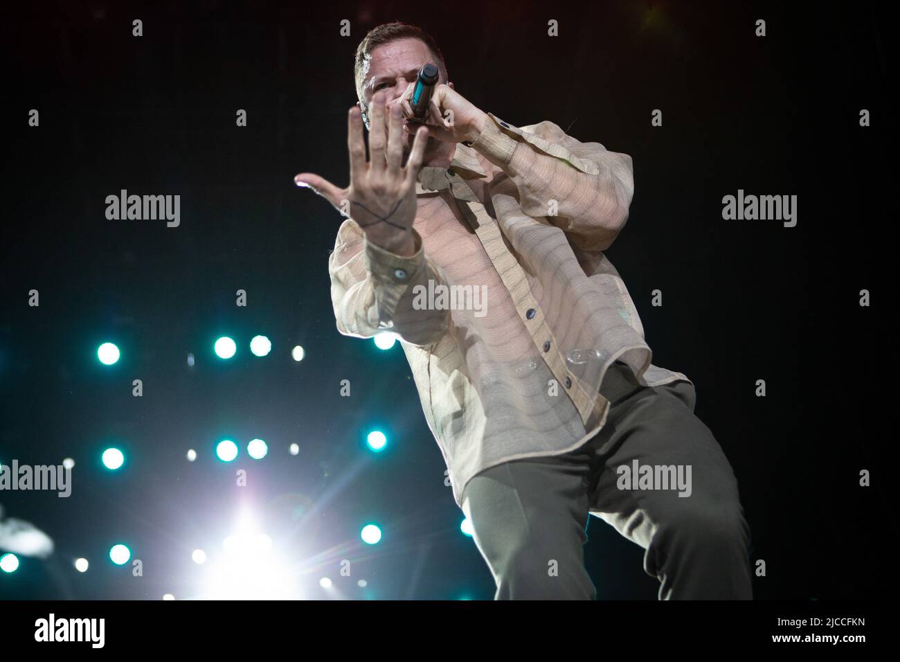 Imagine Dragons in concerto @ I-Days 2022, ippodromo La Maura Milano ...