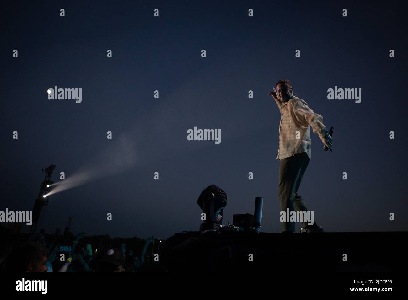 Imagine Dragons in concerto @ I-Days 2022, ippodromo La Maura Milano ...