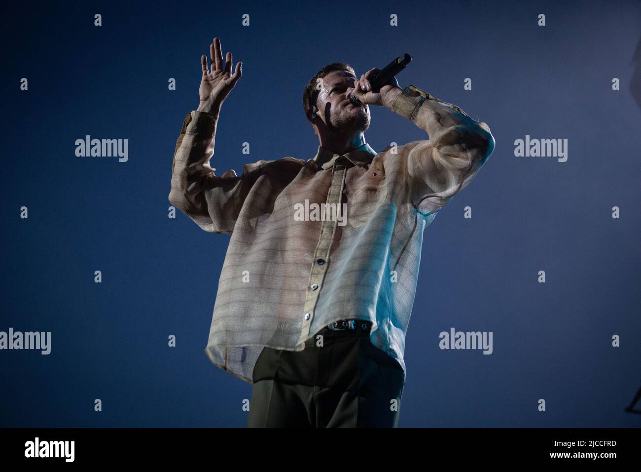 Imagine Dragons in concerto @ I-Days 2022, ippodromo La Maura Milano ...