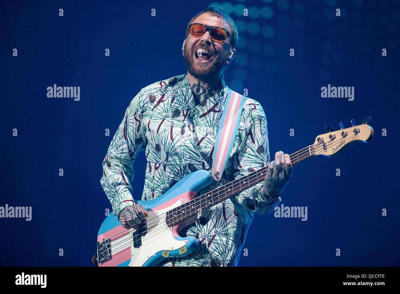 Imagine Dragons in concerto @ I-Days 2022, ippodromo La Maura Milano ...