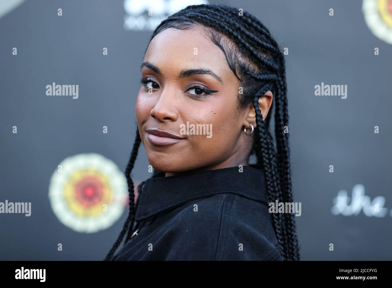 UNIVERSAL CITY, LOS ANGELES, CALIFORNIA, USA - JUNE 11: Aida Osman ...