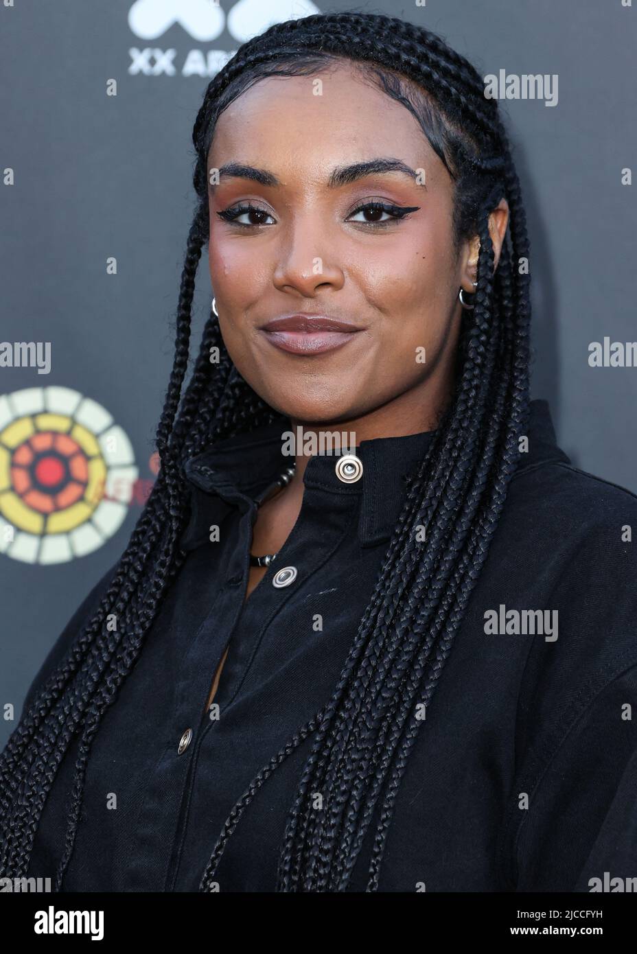 UNIVERSAL CITY, LOS ANGELES, CALIFORNIA, USA - JUNE 11: Aida Osman ...