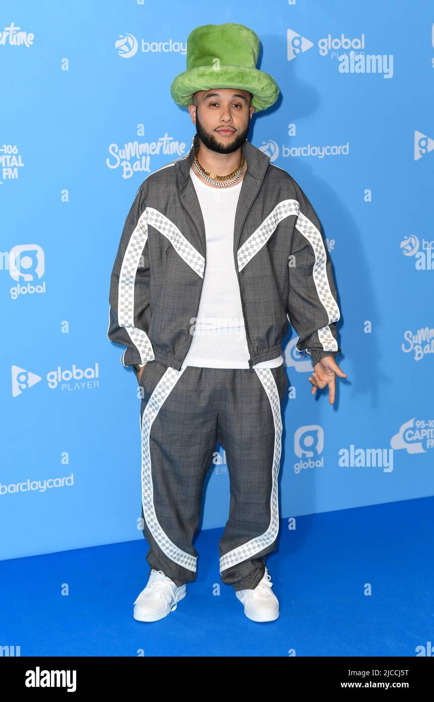June 12th, 2022. London, UK. Jax Jones at the Capital FM Summertime ...