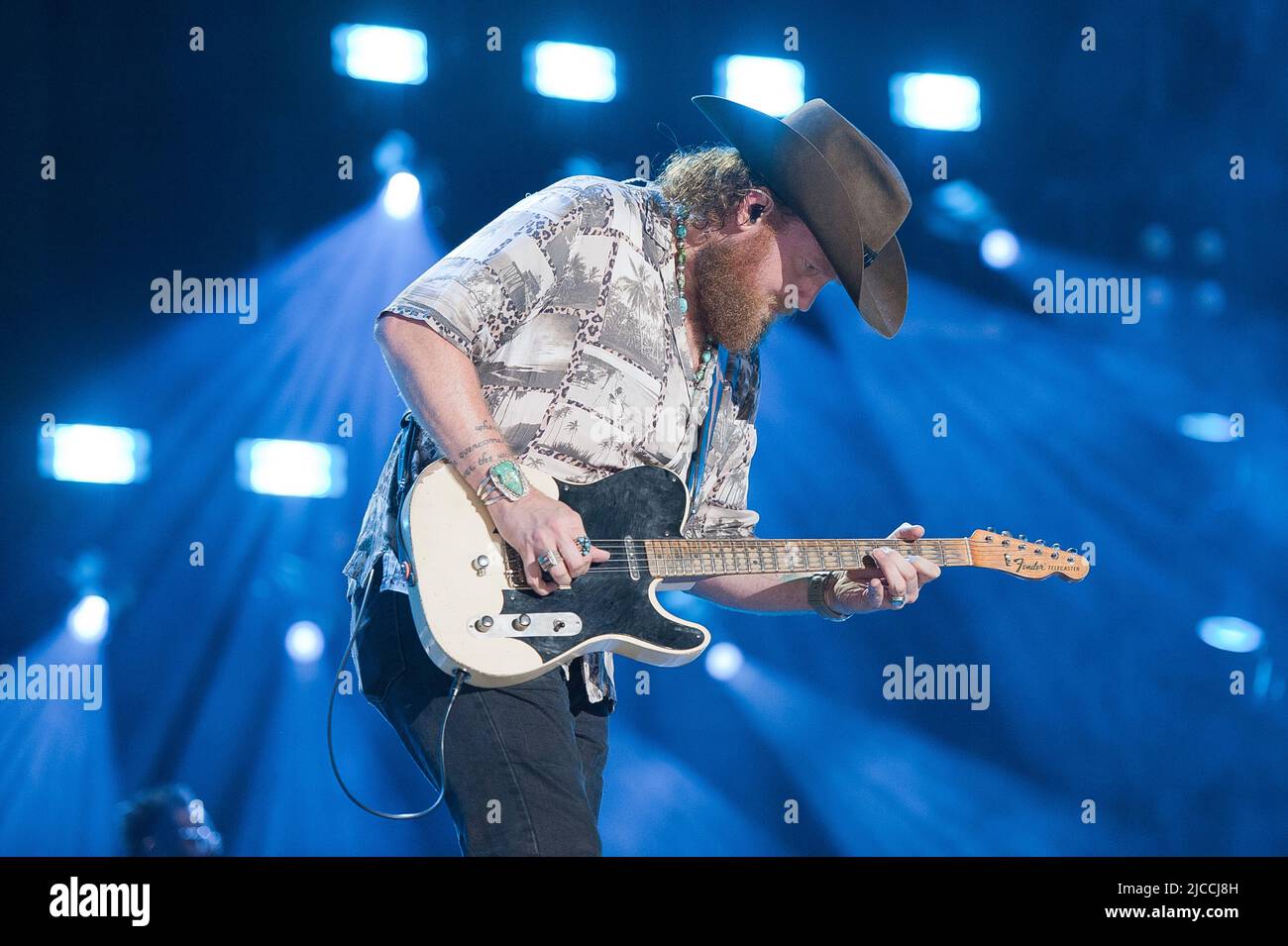 June 11, 2022 - Nashville, Tennessee; USA - Musician JOHN OSBORNE of ...